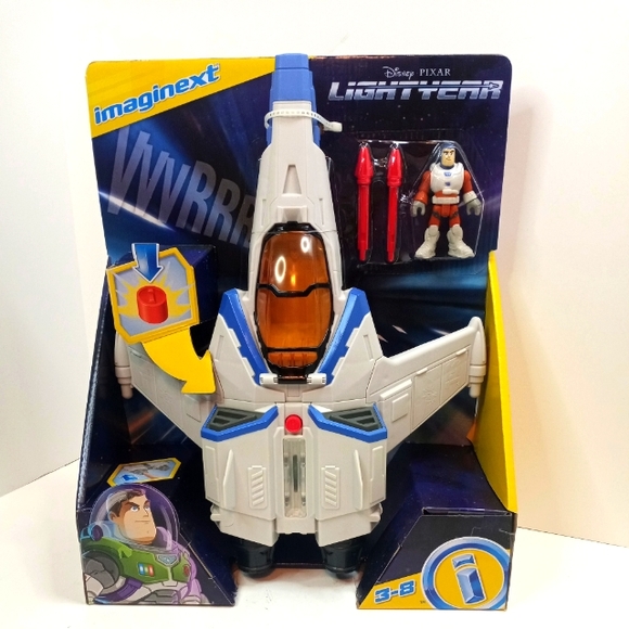 Fisher-Price | Toys | New Imaginext Disney Lightyear Lights Sounds Xl5 ...